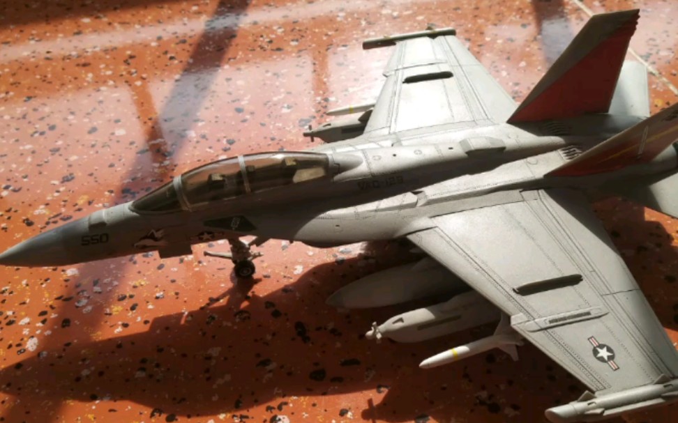 战斗机模型制作 F35b 座舱盖 EA18G 简单分享