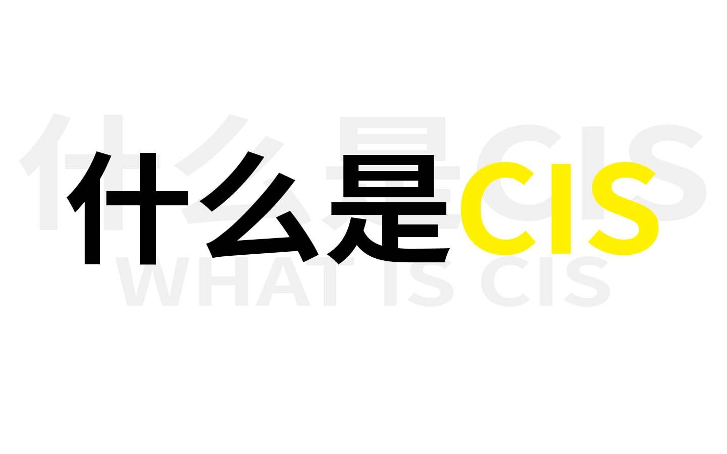 什么是CIS