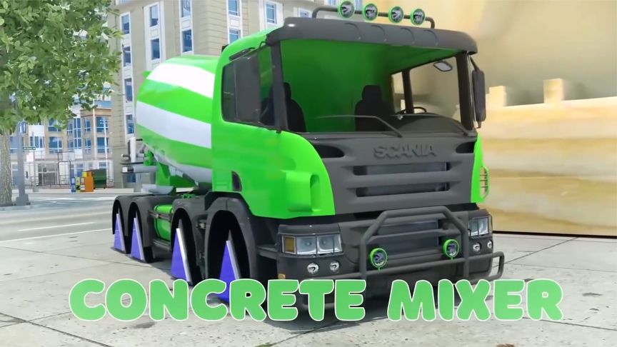 卡通车车系列:宝宝启蒙动画精选合集(三)