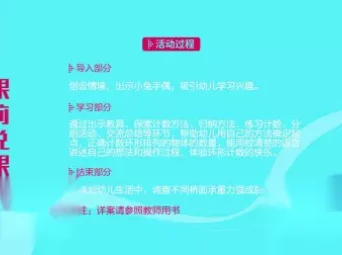 泰小迪小小乐学家《环形计数》中班下