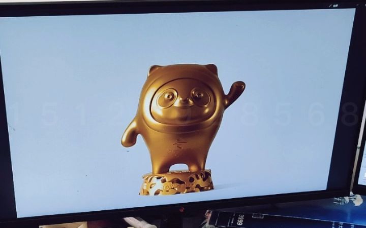 3d打印冰墩墩之喷漆上色