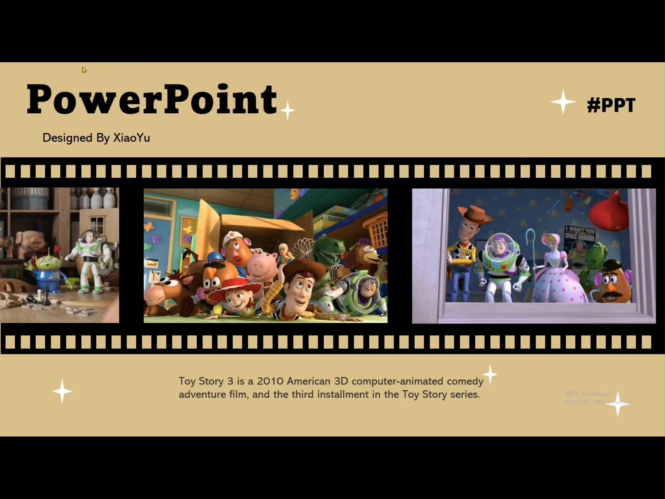 【PPT教学 | 046】一分钟制作胶卷式动态图片展示