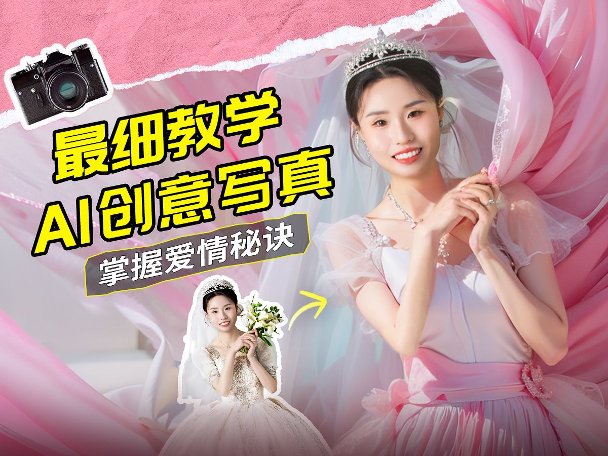 你随意拍,我用AI修到你满意,全网最细的AI写真制作方法