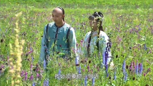 新还珠格格:尔康带紫薇来到秘密基地,对她表白,这也太甜了