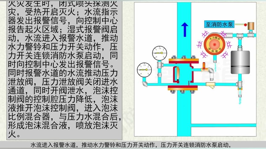 自动喷水灭火系统-泡沫-水喷淋系统(高清版)「看动画学消防」