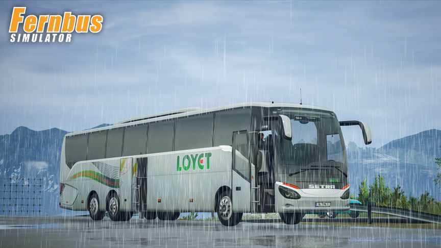 长途客车模拟:过急的下坡 把滞留一周半的乘客带下山