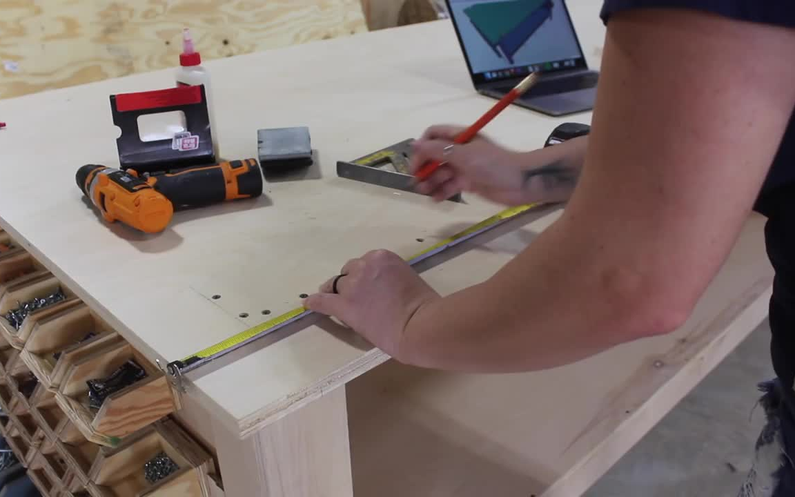 【木工工具DIY】终极工作台Ultimate Workbench 10 Shop Storage ...