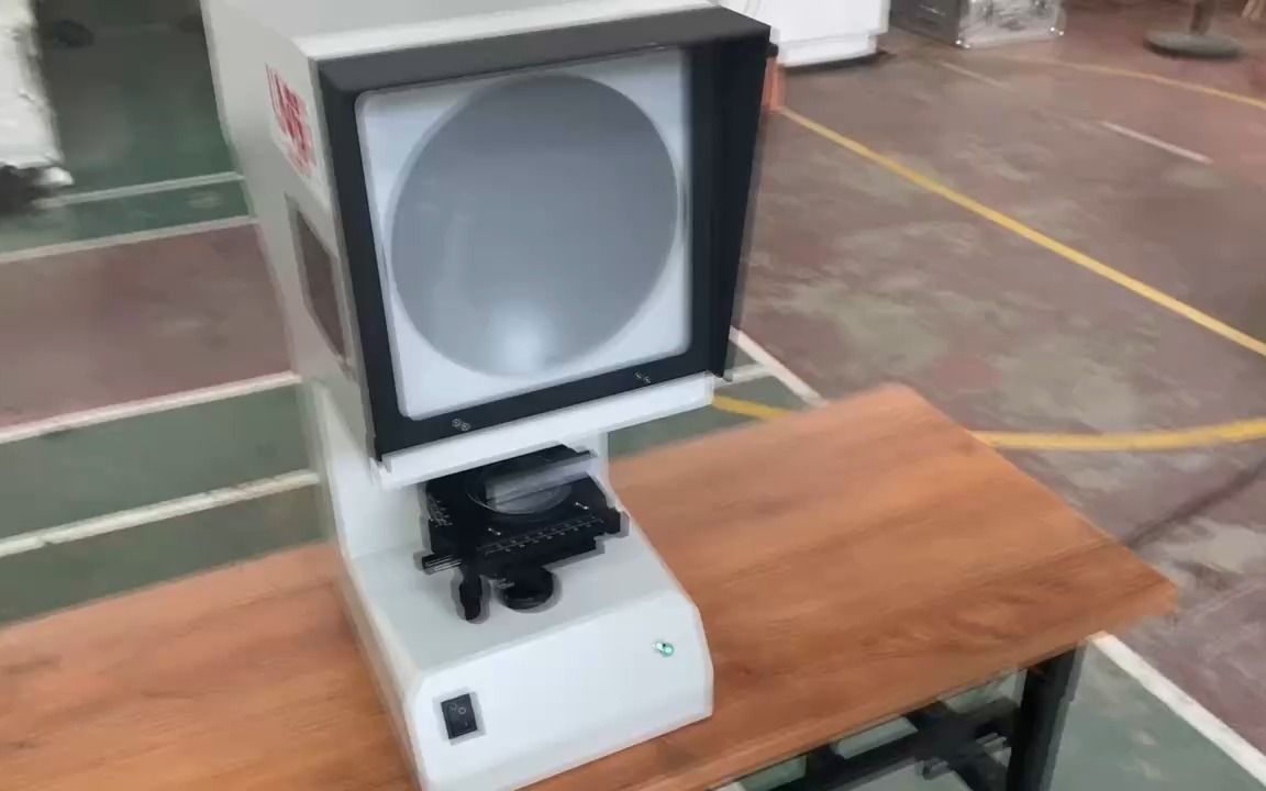 冲击试样缺口投影仪操作讲解视频