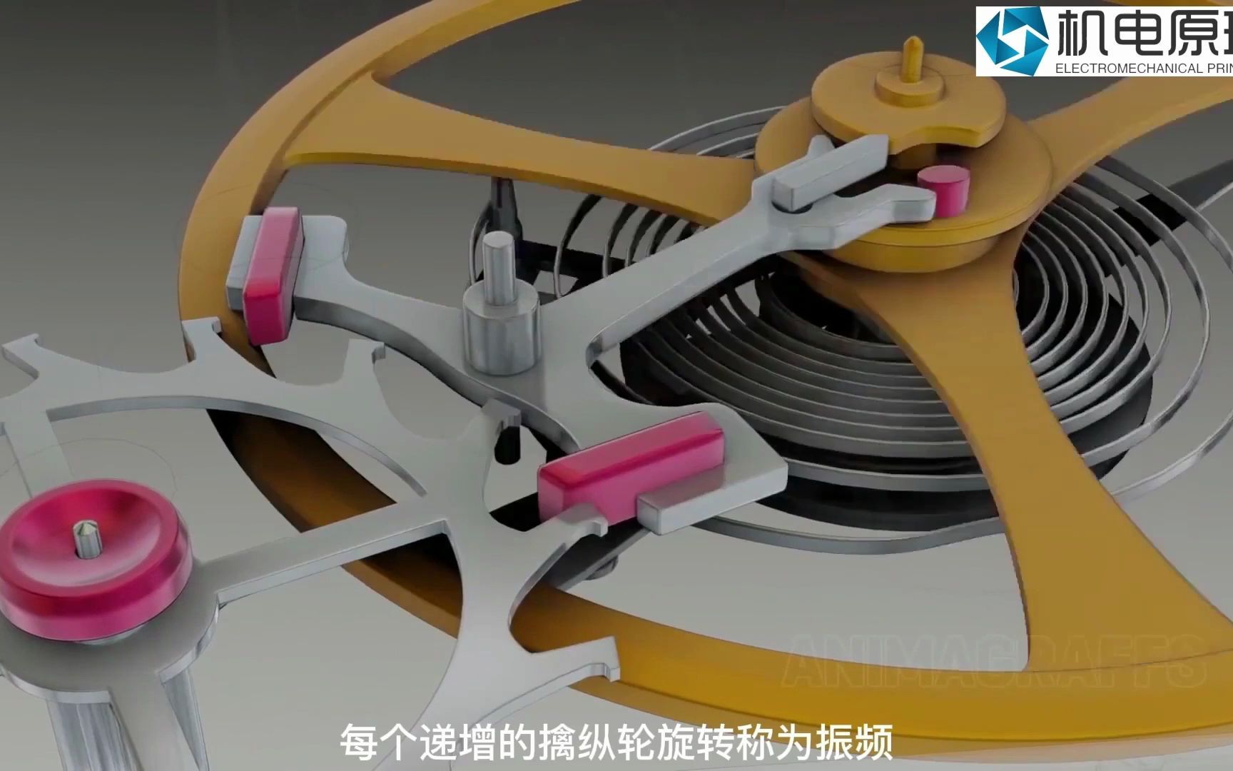 机械表原理第三集,擒纵机构