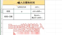 东莞excel函数培训 快速输入日期和时间