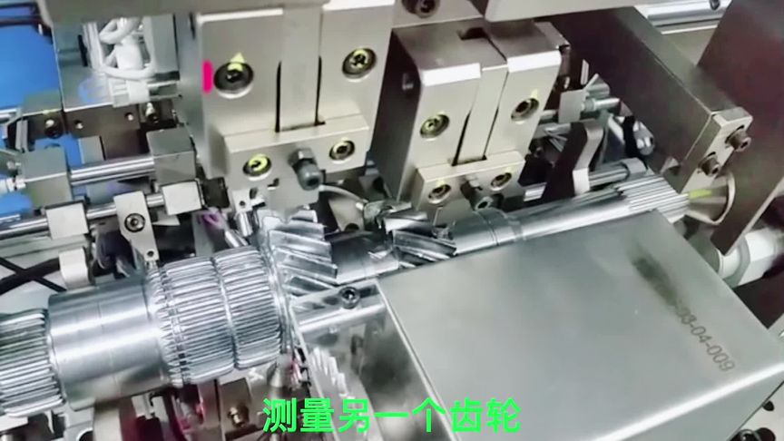 全齿M值(跨棒距)电子检具测量机#非标自动化 #精密加工 #量具