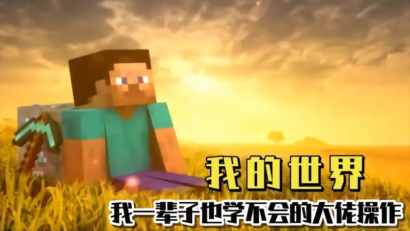 我的世界 我一辈子都不会的大佬操作