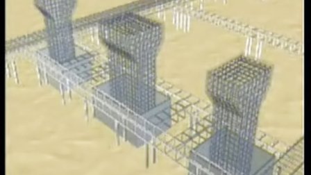 3桥梁施工动画演示