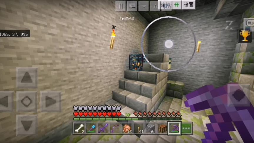 #我的世界 各位,你们看到传送门在哪里了吗