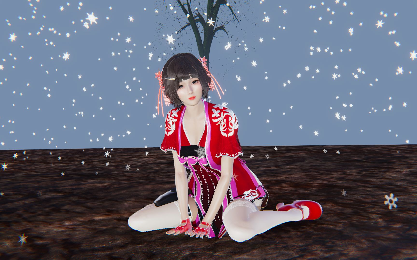 【MMDD】震惊,曝光关小羽“最新万花皮肤”