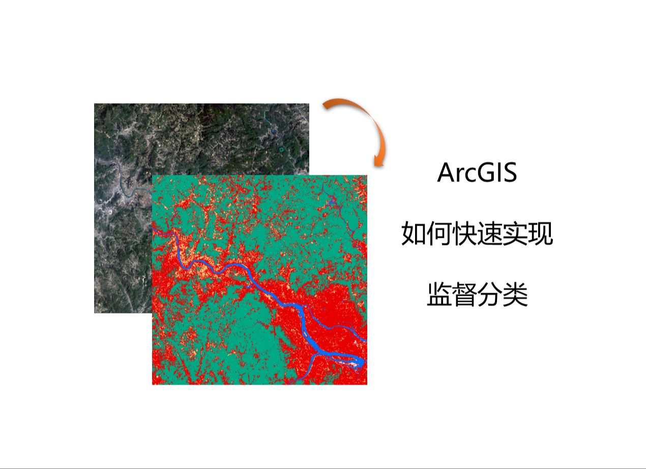 仅需三步!ArcGIS实现遥感影像的监督分类