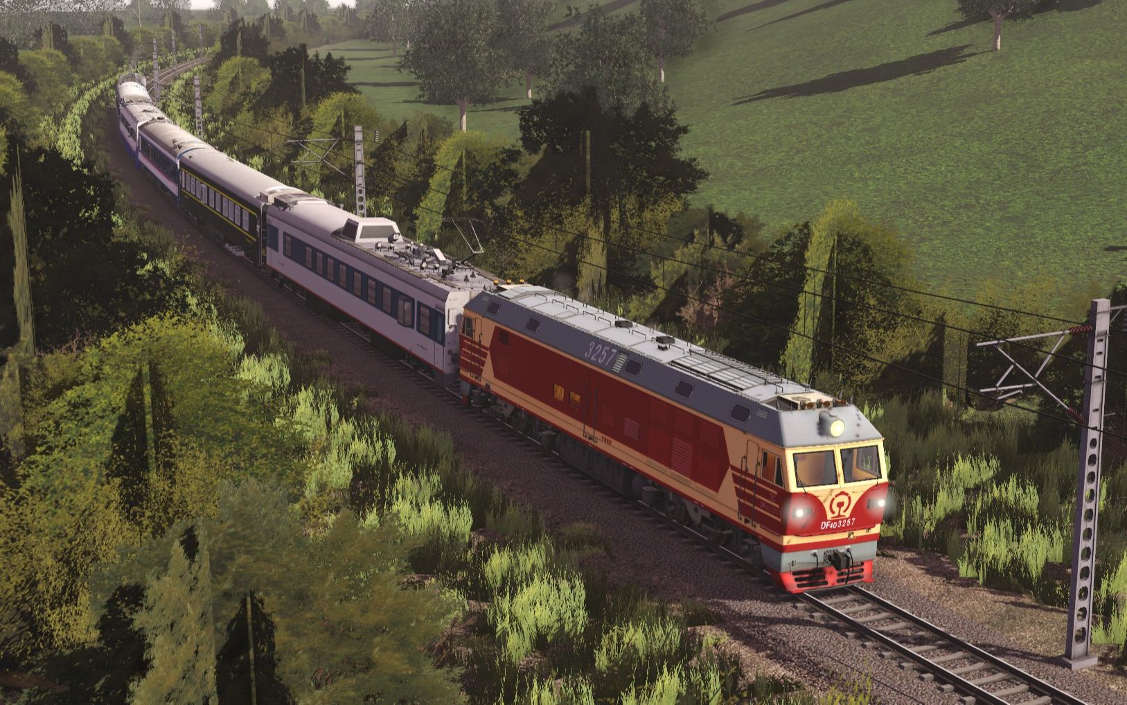 【实况模拟列车2019】57901 2021年6月的不正常跑法