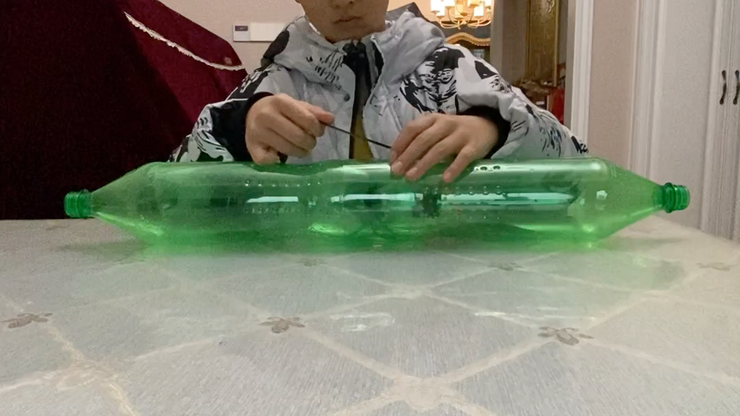 启航号水火箭 公公瓶体强化制作