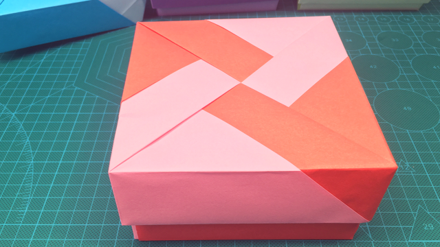 自从会做折纸礼物盒子,送什么礼物都显得很高级了!5分钟学会