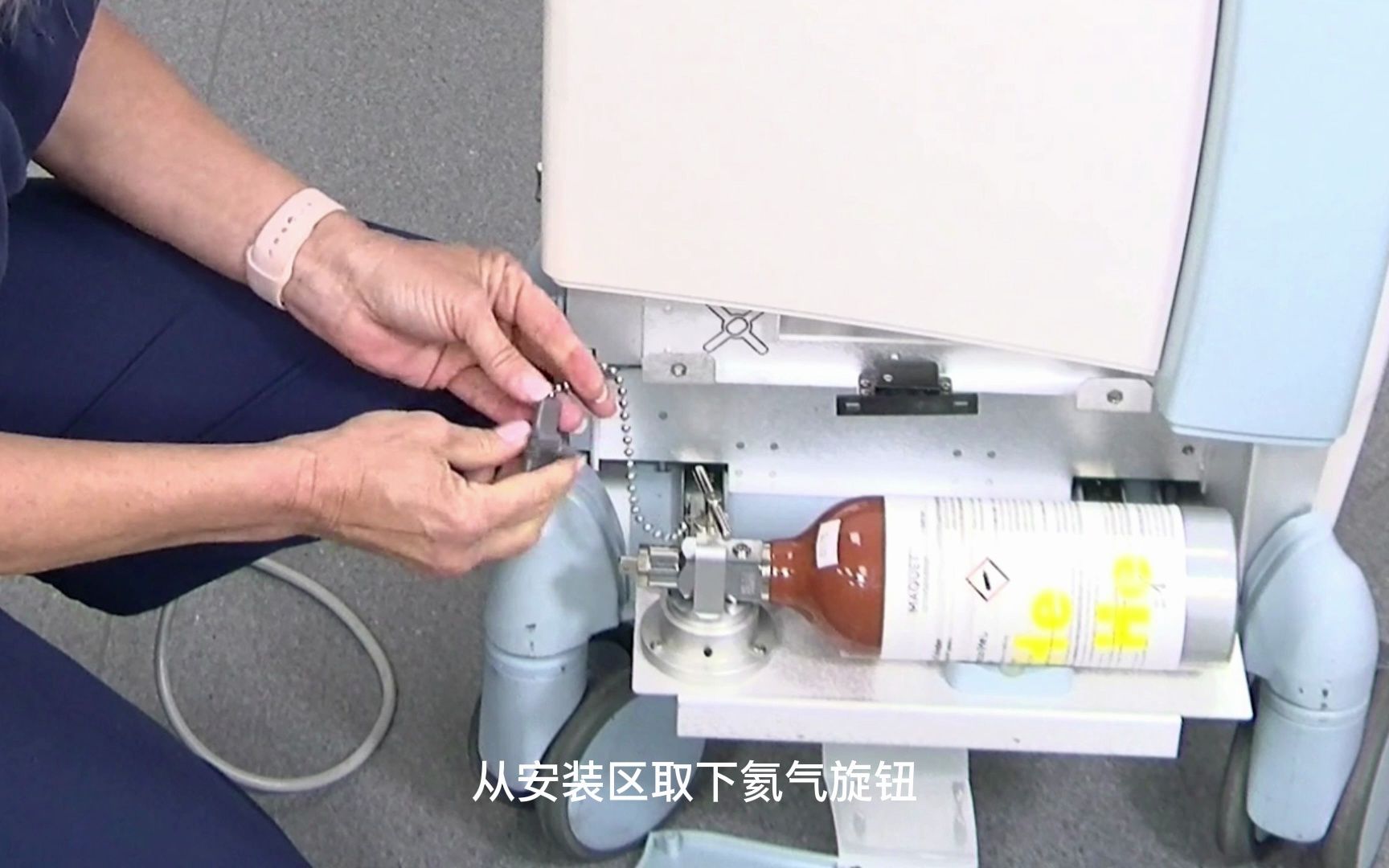 IABP氦气更换流程