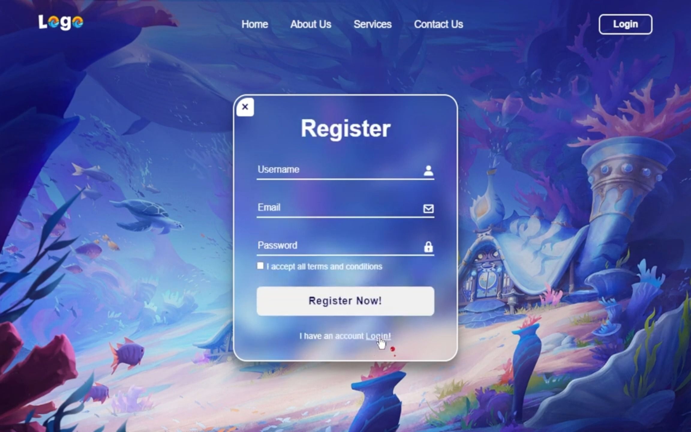 ...网页实战 响应式 CSS实战开发 CSS特效 HTML JS 前端开发 登陆页