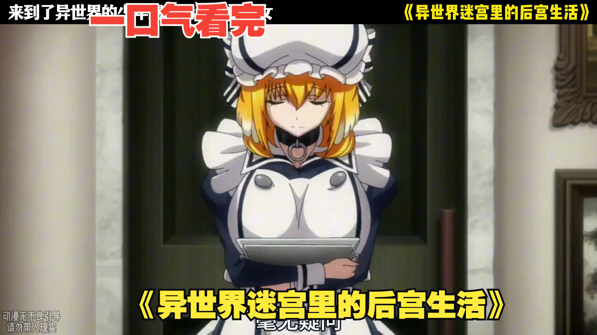 一口气看完《异世界迷宫里的后宫生活》