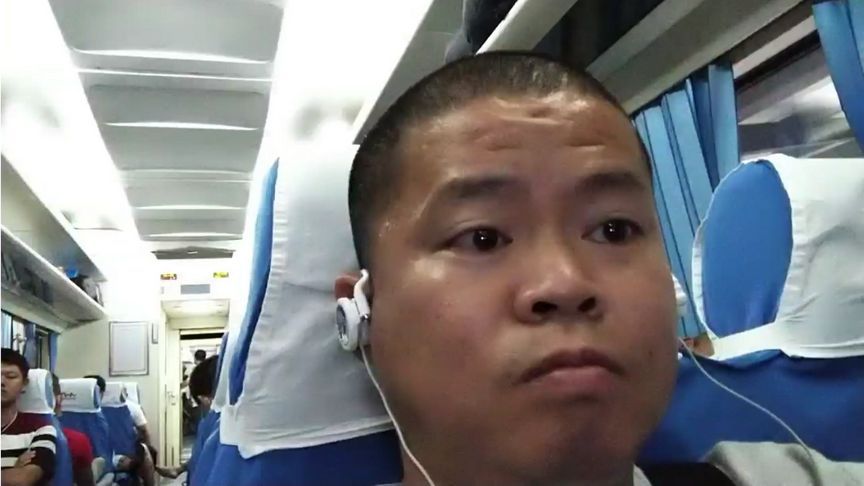 苏州到南昌的普速列车全部取消了,我现在坐的是上海南到南昌的