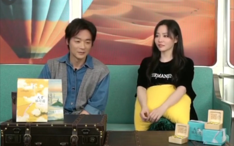 【张靓颖】与张嘉佳联动直播唱歌《暗恋》《天堂旅行团》小品cut
