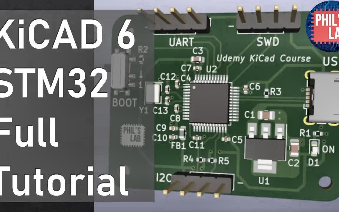 [Phil’s Lab] KICAD 6和STM32 PCB设计完整教程-Phils Lab 65
