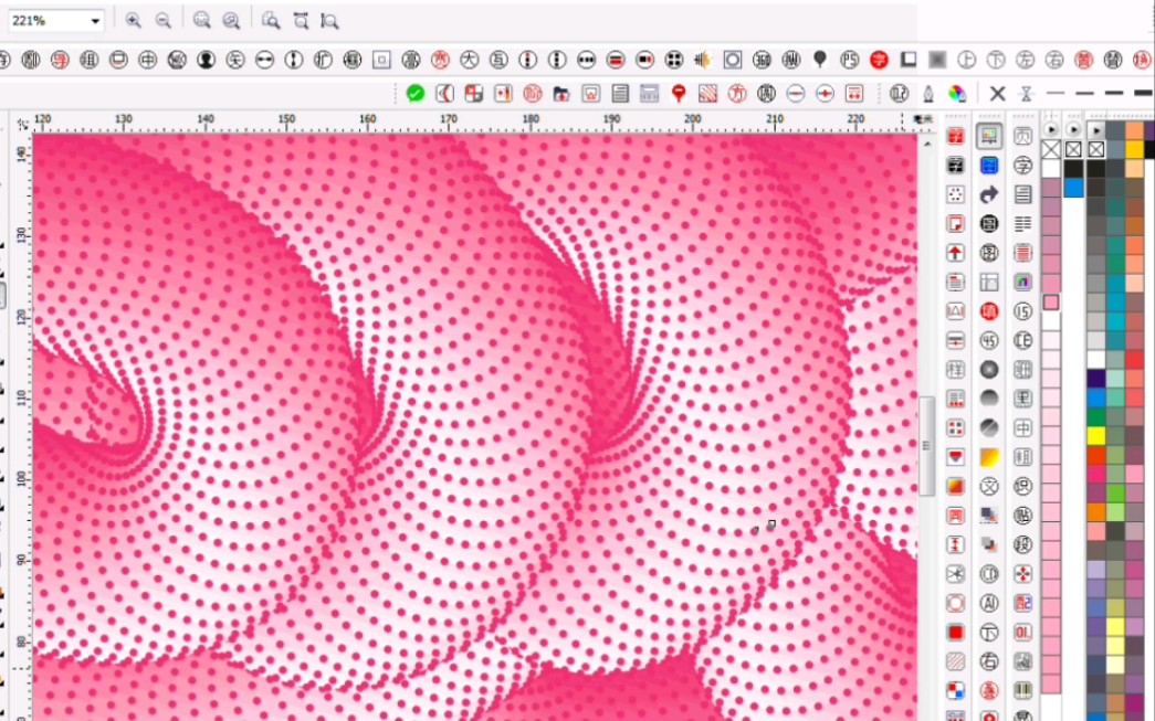 CDR视频教程,给你一键浮点的效果,会用就可以