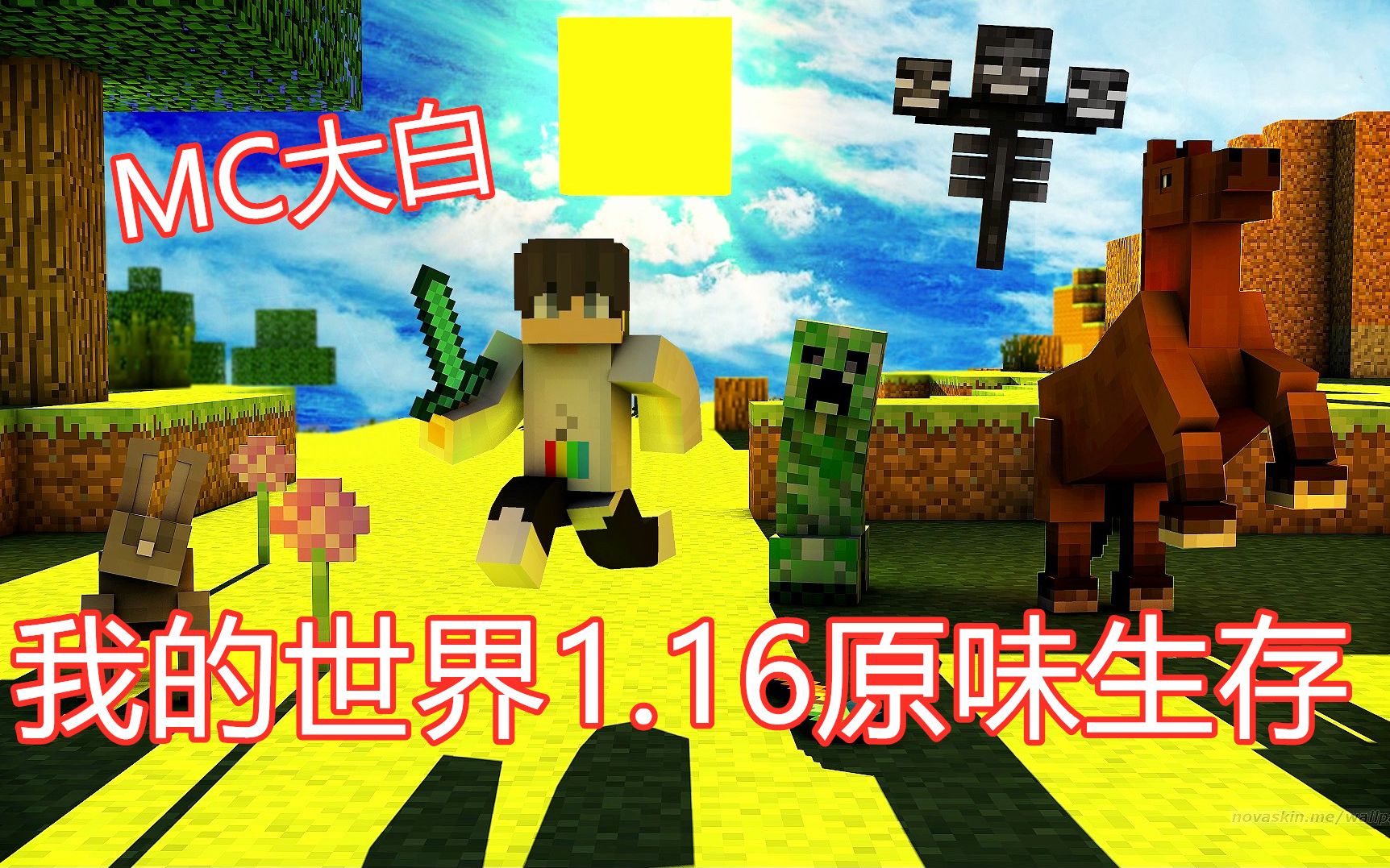 【MC大白】我的世界1.16快照体验生存(分P跟新到P27,持续跟新中ing)