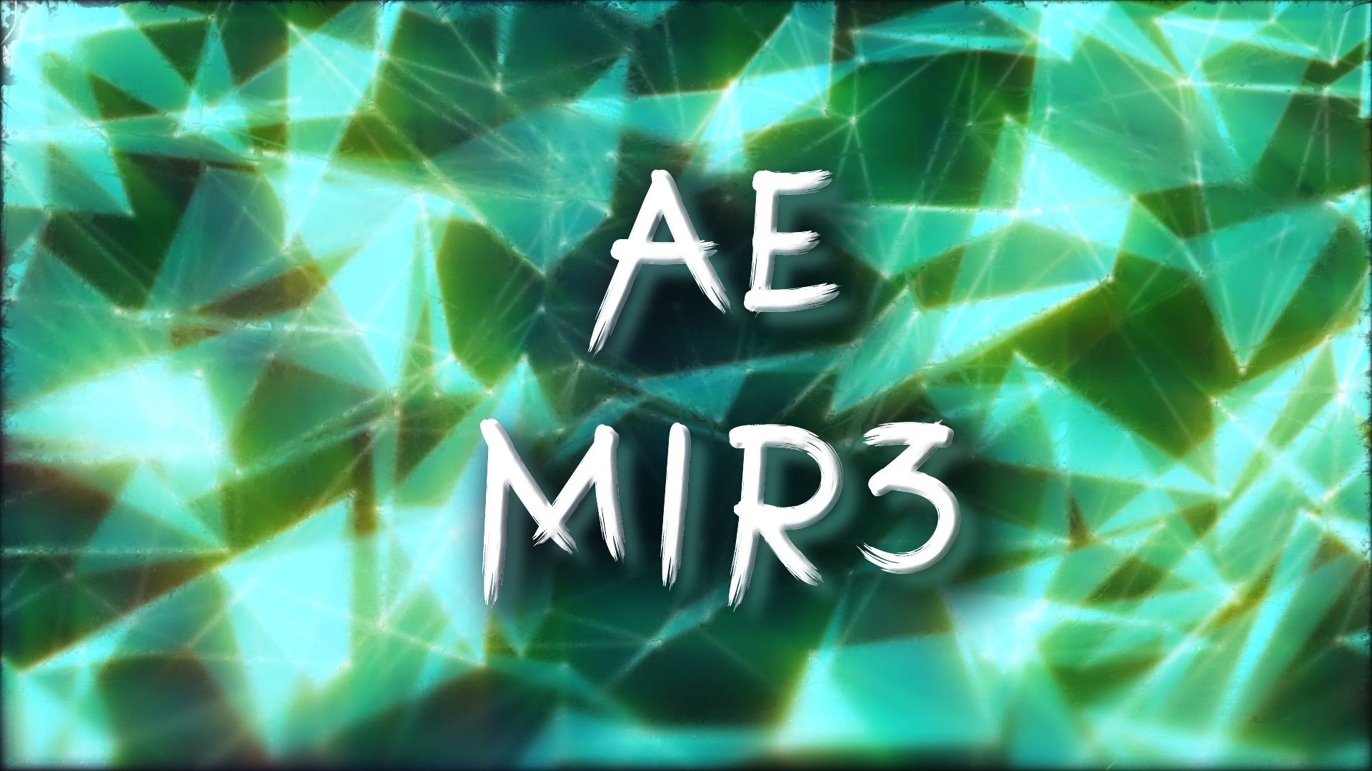 AE Mir3 流动线条背景
