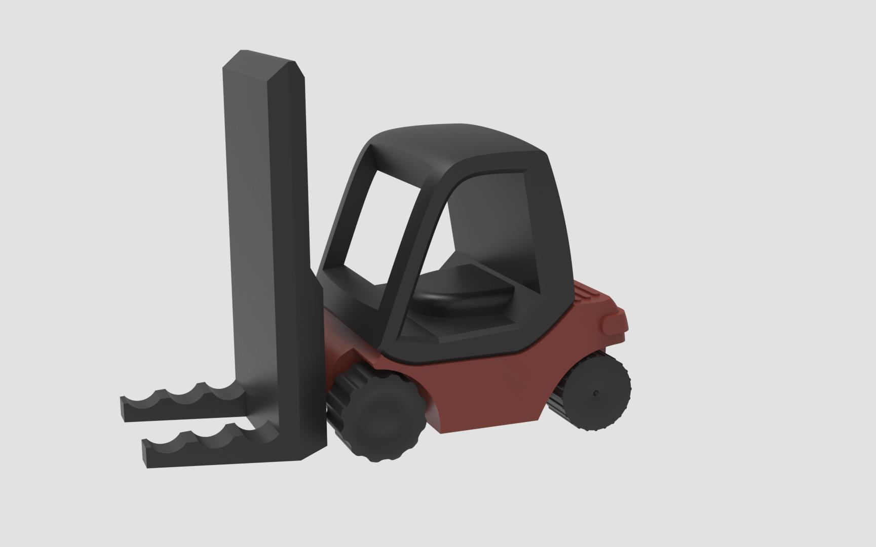 SolidWorks叉车手机支架建模练习-1P加速版