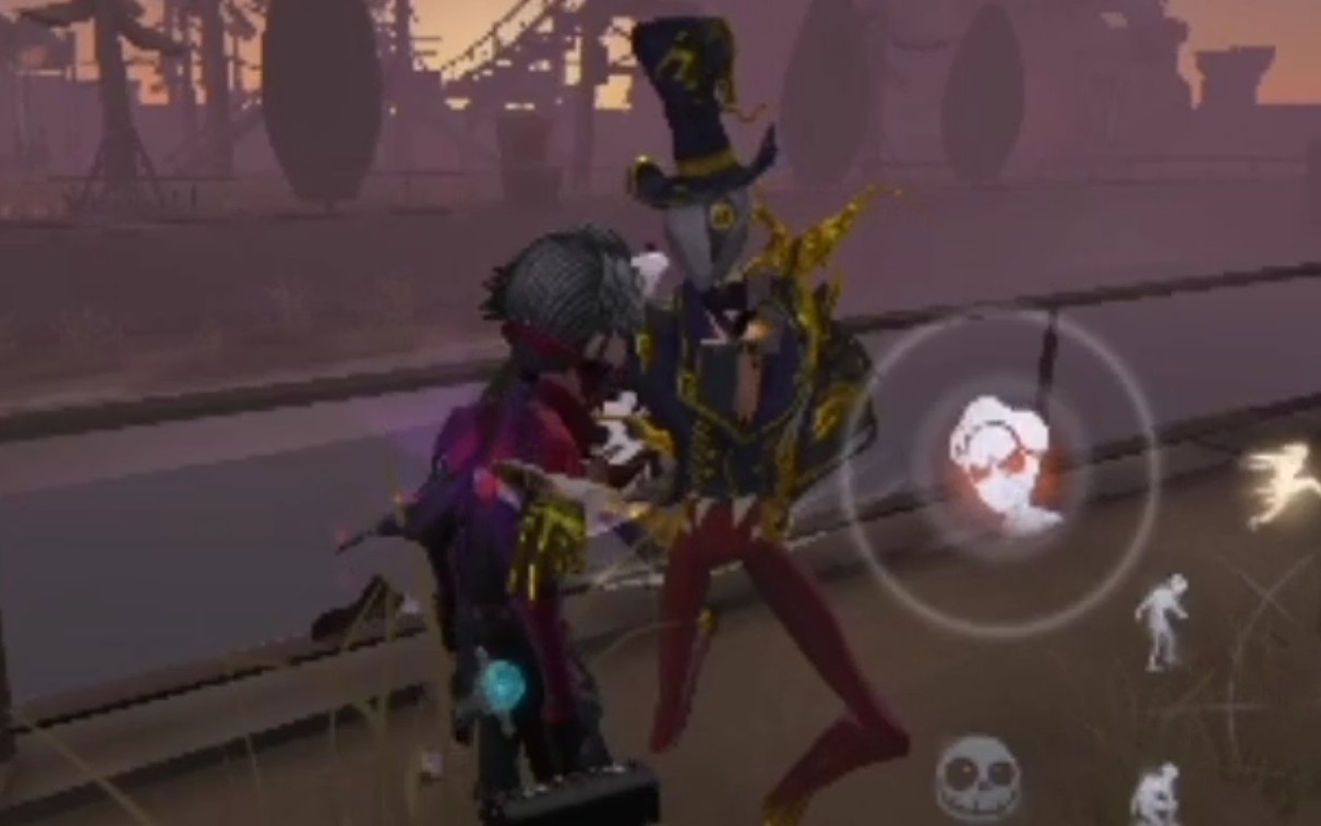 《第五人格》六阶恶龙金纹&人皇白无垢联合狩猎佛八!赛后蝶蝶打趣...