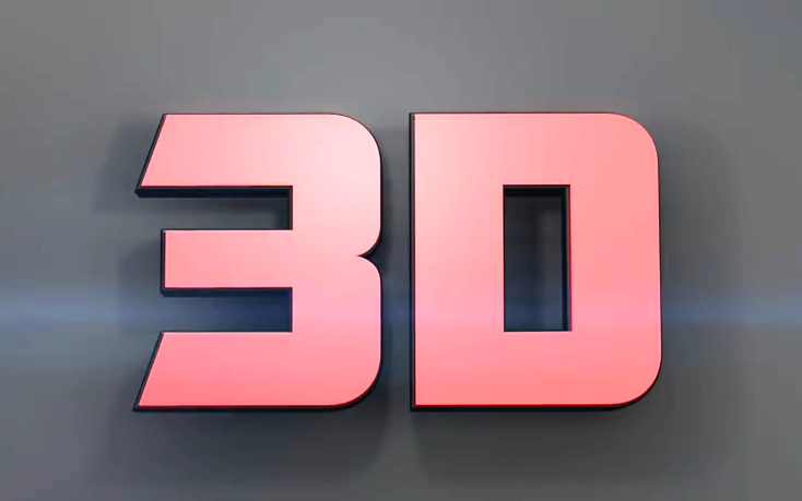 【AE教程】如何做一个立体的文字(无第三方插件)