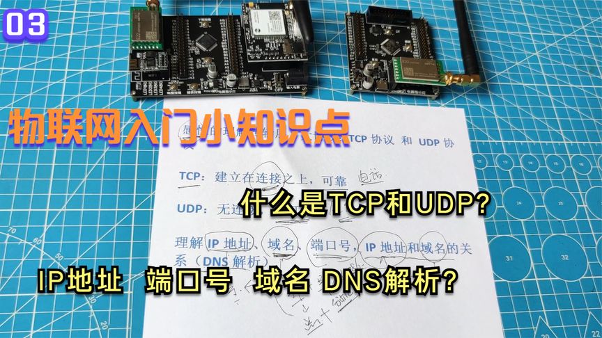 物联网入门知识点,什么是TCP和UDP以及IP端口号域名和DNS解析?