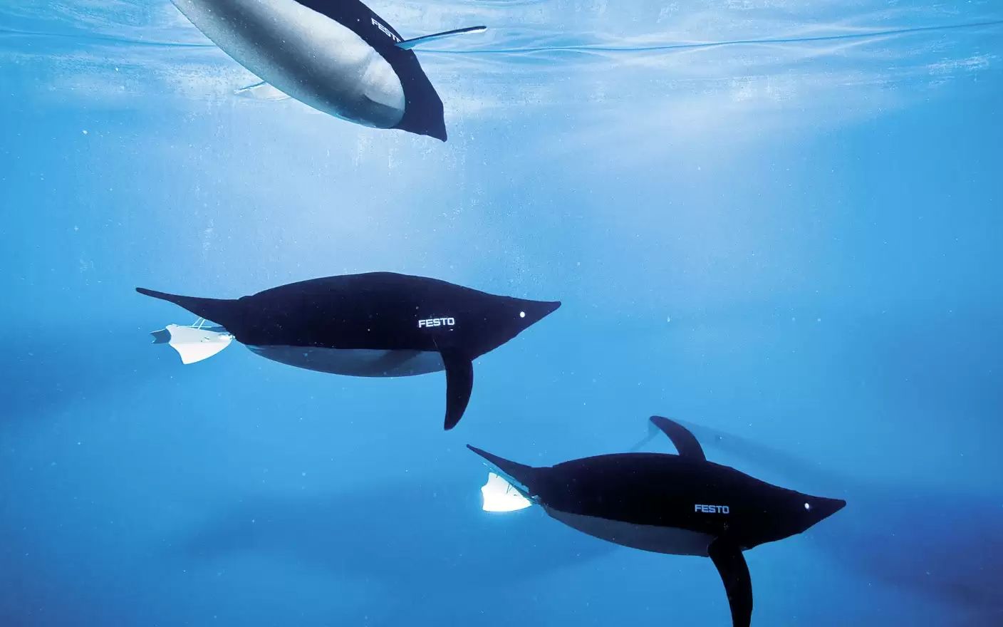 【FESTO】仿生水下企鵝
