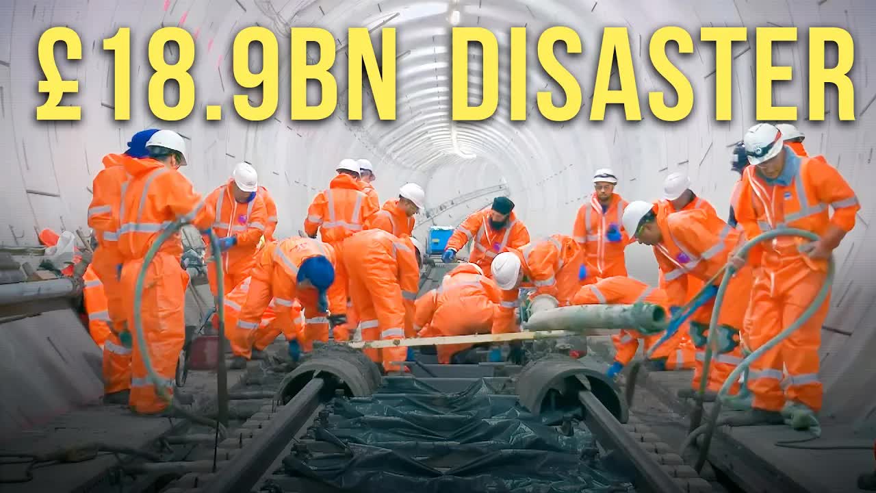 2023.10.03 【Naked Science】伦敦最大工程项目|Crossrail的麻烦