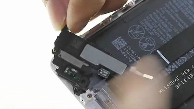华为mate9扬声器更换教程