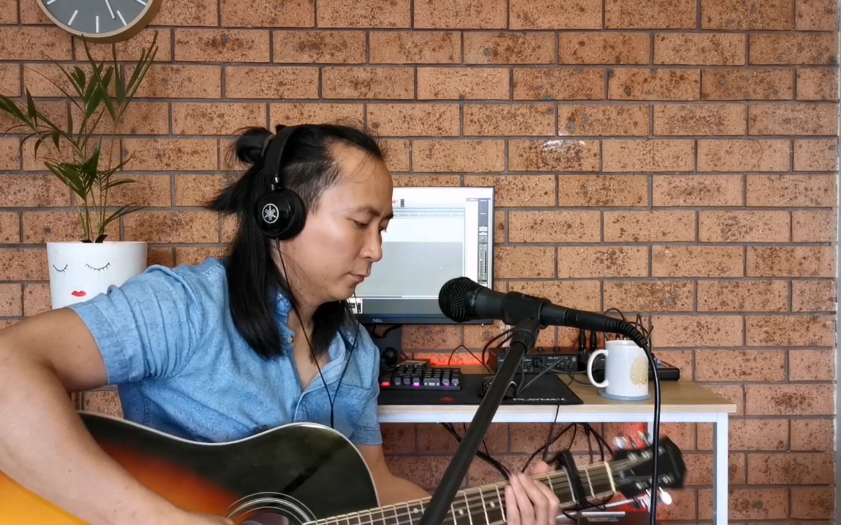 吉他弹唱-Champion (cover) M-audio M-track Duo声卡+TC helicon play ...