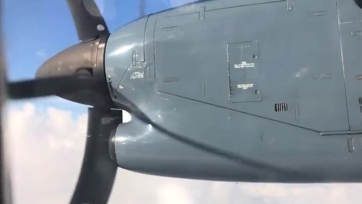 螺旋桨飞机稳不稳?看着发动机,就有安全感