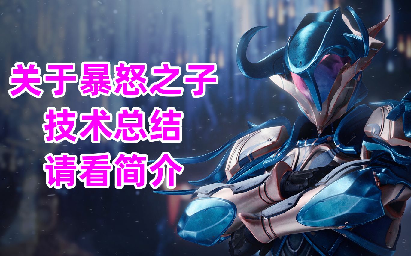 1319命运2,关于暴怒之子的技术总结,经验总结,与搞笑画面,请看简介~...