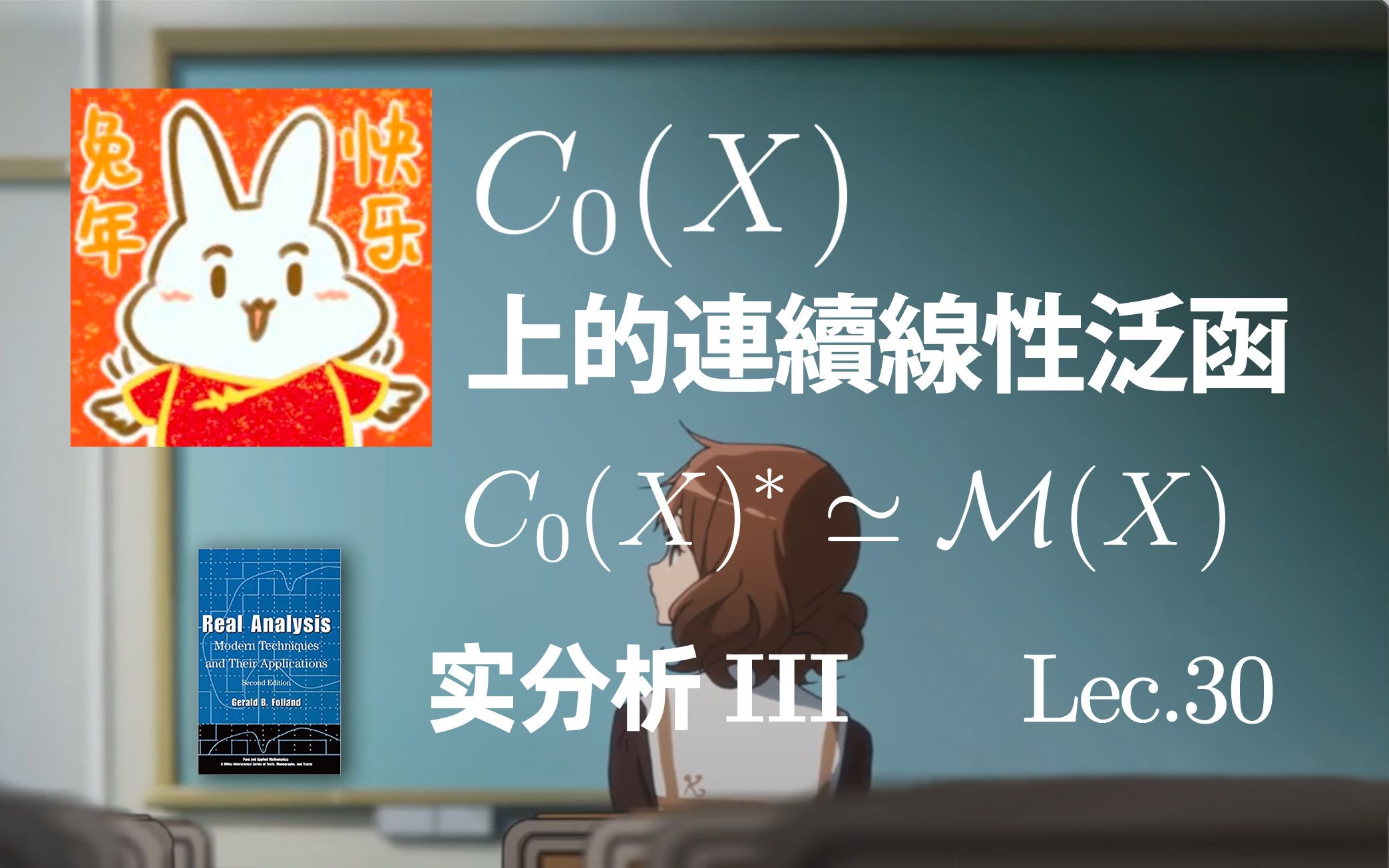 【实分析III】第30讲 函数空间C_0(X)的性质