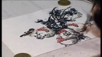 松树水墨画教程中国水墨画虾的画法