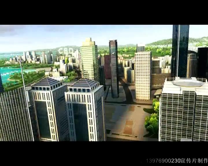 7.城市规划地铁建设三维建模宣传片推介会议展示视频