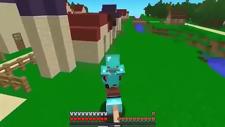 我的世界动画:事实证明从高处跳下来,没有翅膀会摔死