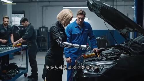 后妈竟是仿生机器人?闯汽修店徒手修电路,万用表操作看呆老师傅!