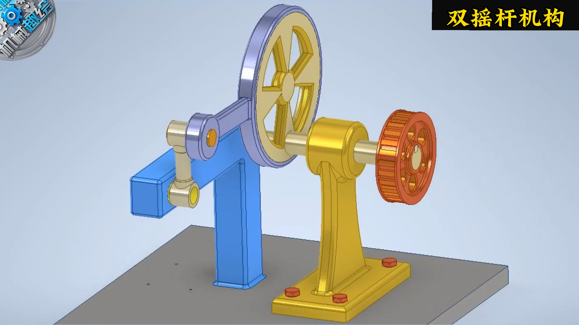 双摇杆机构应用-机械原理