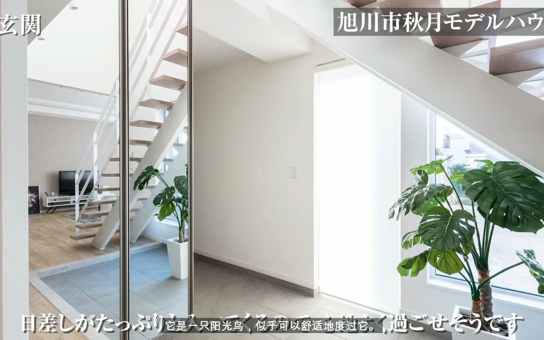 豪华梁式外墙,超高高天花定制住宅(日本住宅)
