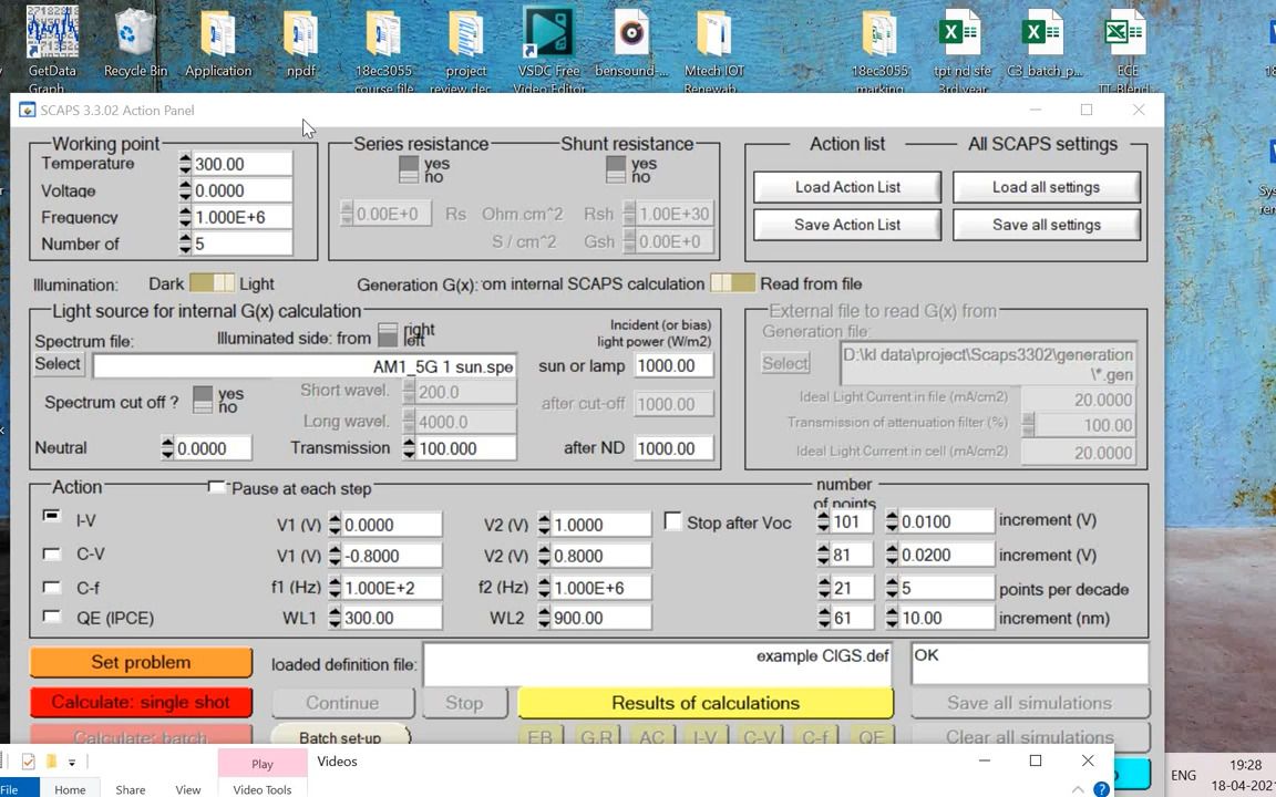 Session 4: Step by step guide for Defects simulation in SCAPS-1D, ...